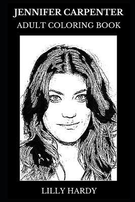 Jennifer Carpenter Adult Coloring Book: Dexter Series Star and Saturn ...