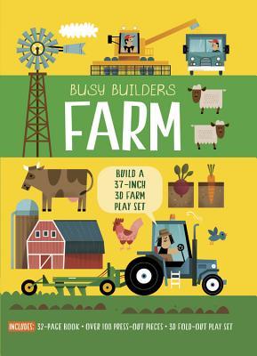 Busy Builders: Farm: Build a 37-inch 3D Farm Play Set - Includes: 32 ...