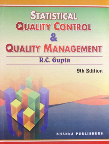 Statistical Quality Control by R.C. Gupta | Goodreads