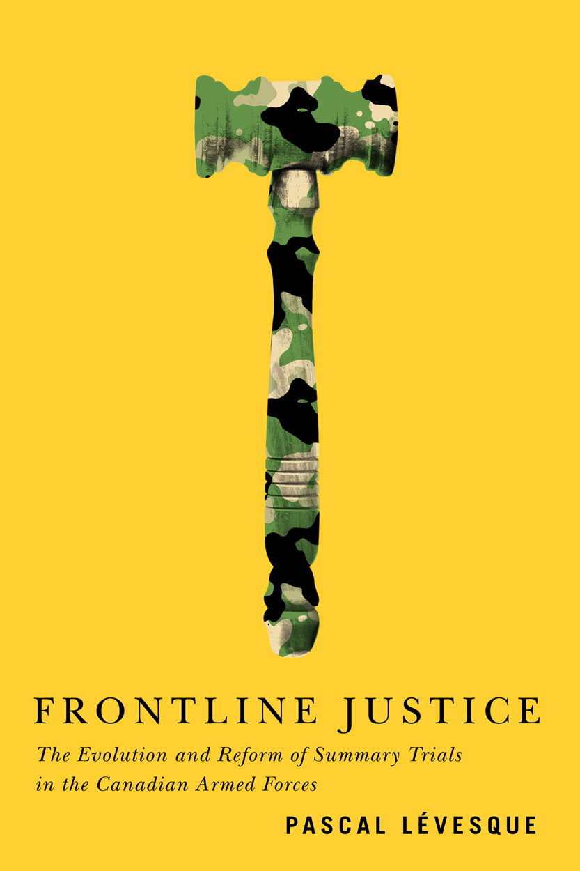 Frontline Justice: The Evolution and Reform of Summary Trials in the ...