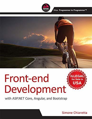 Front-End Development With Asp.Net Core, Angular And Bootstrap by Simone Chiaretta | Goodreads