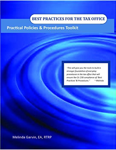 Best Practices for the Tax Office - Practical Policies & Procedures ...