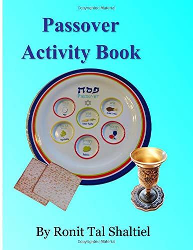 Passover Activity Book: For kids, Coloring, holiday songs, hidden words ...