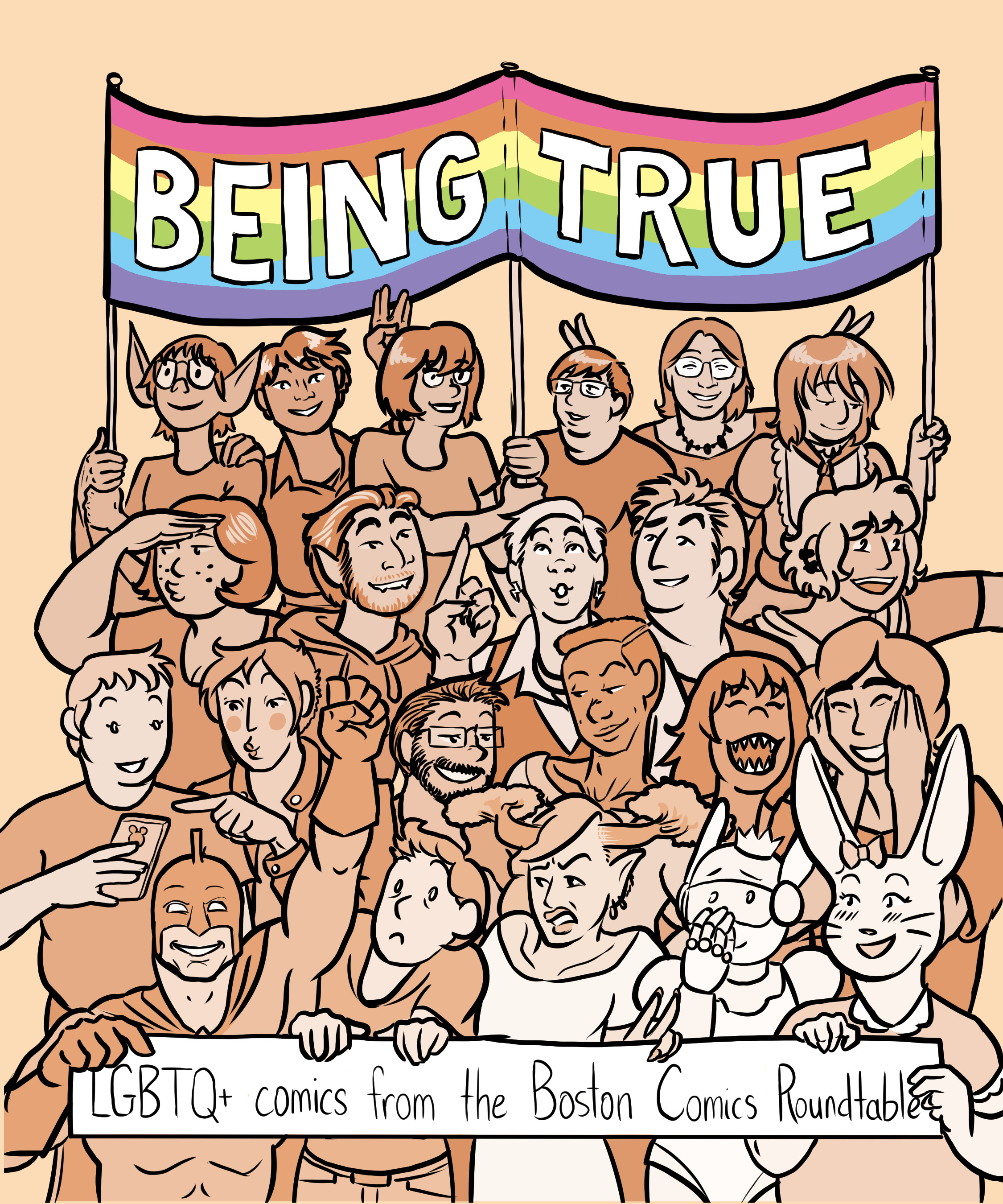Being True: LGBTQ+ Comics from the Boston Comics Round Table by Renie ...