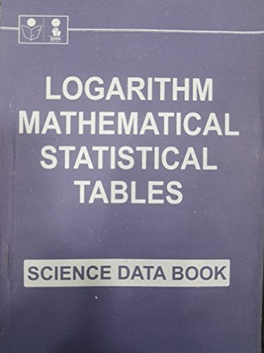 Logarithm Mathematical Statistical Tables by Unknown | Goodreads
