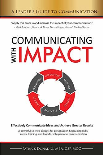 Communicating with IMPACT: Effectively Communicate Ideas and Achieve ...
