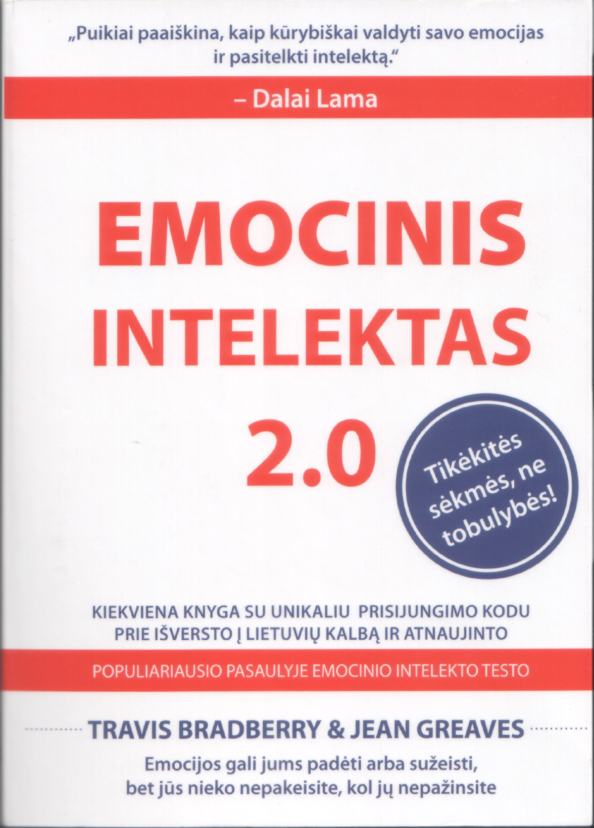 Emocinis intelektas 2.0 by Travis Bradberry | Goodreads