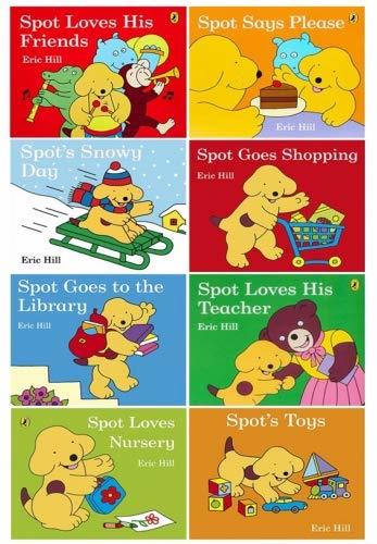 Eric Hill Spot's Story Library 8 Books Collection Set by Eric Hill ...