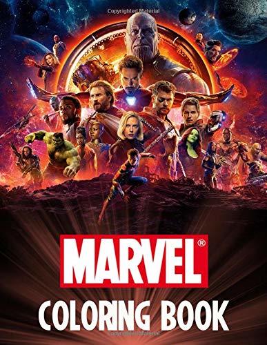 Marvel Coloring Book: Endgame | Avengers | Super Heroes | Spider Man ...