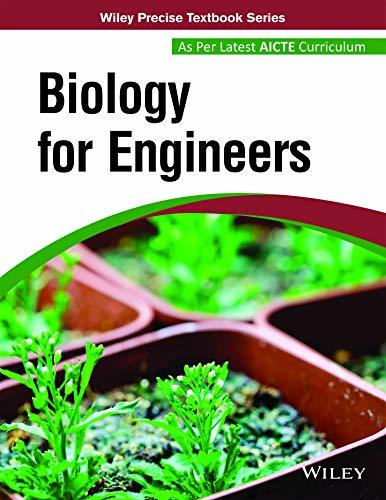 Biology For Engineers: As Per Latest Aicte Curriculum [Paperback] Wiley ...