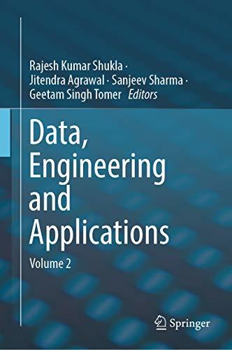 Data, Engineering and Applications: Volume 2 by Rajesh Kumar Shukla ...