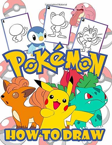 How to Draw Pokemon: Easy Step-by-step Drawing Guide, Pokemon 2 in 1 ...