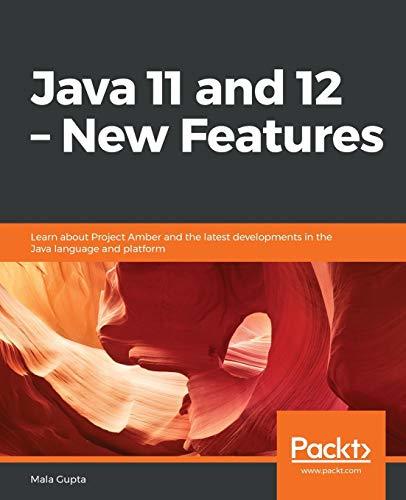 Java 11 And 12 New Features By Mala Gupta Goodreads 