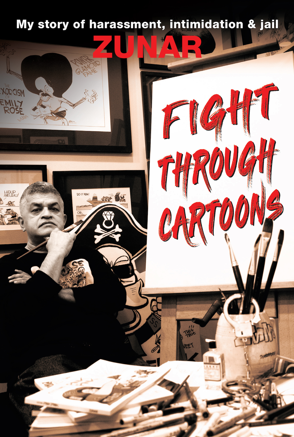 Fight through Cartoons by Zunar | Goodreads