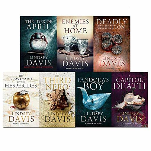Lindsey Davis Flavia Albia 1-7 Books Collection Set by Lindsey Davis ...