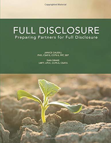 Full Disclosure: Preparing Partners for Full Disclosure by Janice ...