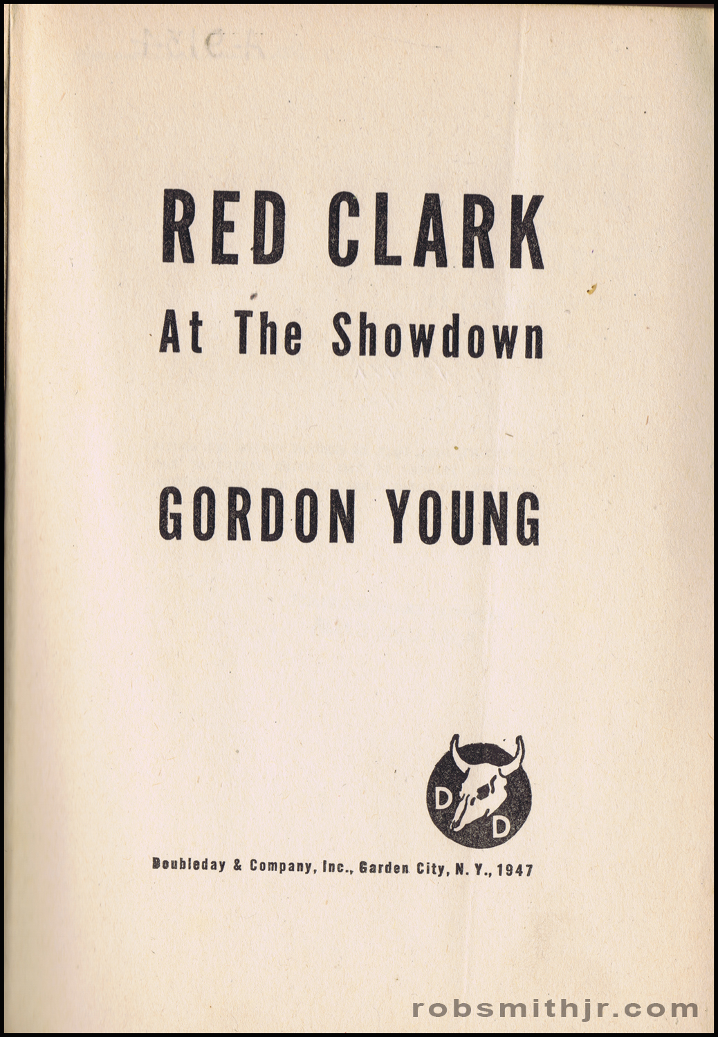 Red Clark at the Showdown by Gordon Young | Goodreads