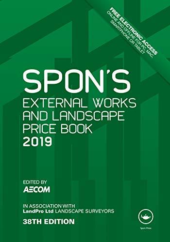 Spon's External Works and Landscape Price Book 2019 by AECOM | Goodreads