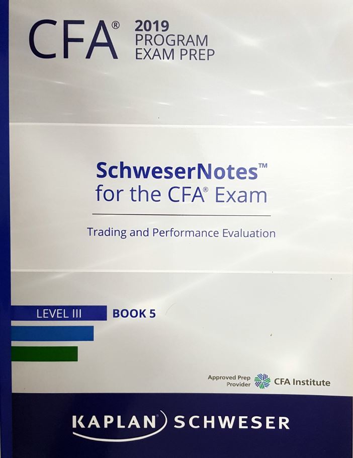 SchweserNotes 2019 level III CFA Book 5 by Kaplan Schweser | Goodreads