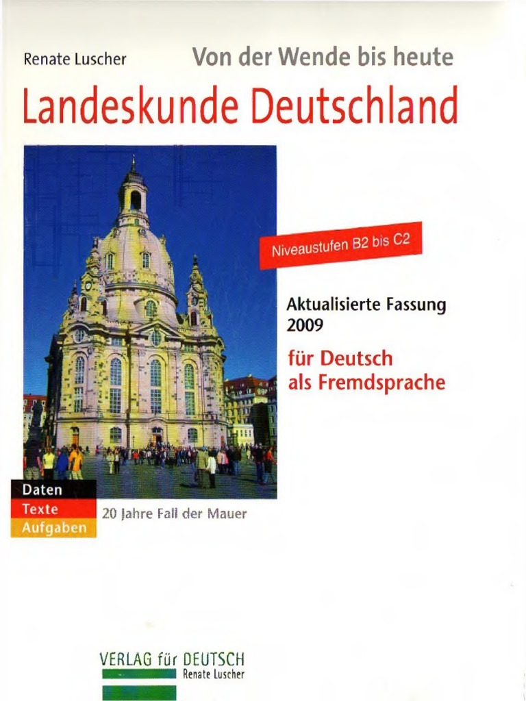 LANDESKUNDE DEUTSCHLAND by Renate Luscher | Goodreads