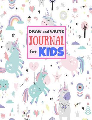 Draw and Write Journal for Kids: Cute Unicorn Matte Cover Design for ...
