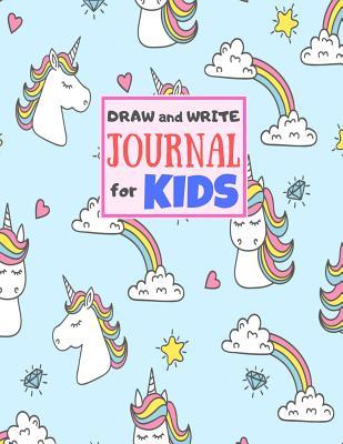 Draw and Write Journal for Kids: Cute Unicorn Matte Cover Design for ...