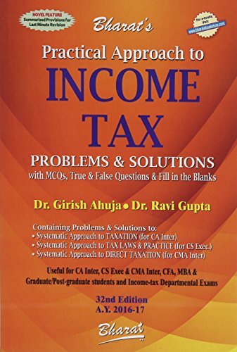 Practical Approach to INCOME TAX by Girish Ahuja | Goodreads