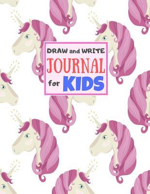 Draw and Write Journal for Kids: Cute Unicorn Matte Cover Design for ...