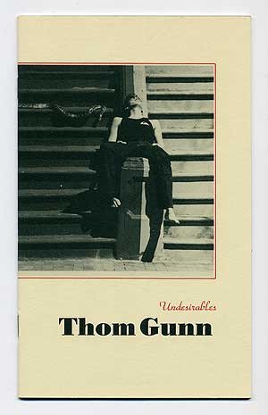 Undesirables by Thom Gunn | Goodreads
