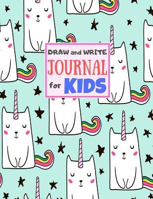 Draw and Write Journal for Kids: Cute Unicorn Matte Cover Design for ...
