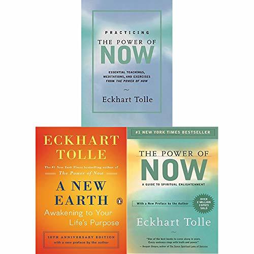 Power of Now, A New Earth and Practicing the Power of Now [Hardcover] 3 ...