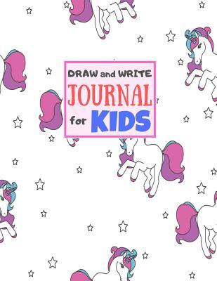 Draw and Write Journal for Kids: Cute Unicorn Matte Cover Design for ...