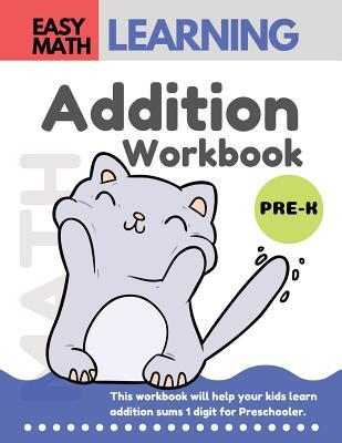 Addition Workbook: Easy Math Learning : 30 Days Challenge for 3-5 years ...