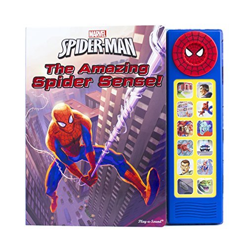 Marvel Spider-Man - The Amazing Spider Sense! Sound Book - PI Kids by ...