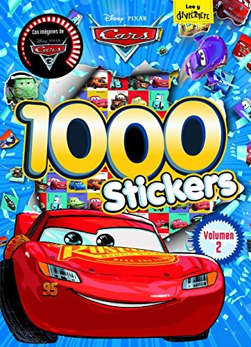 Cars. 1000 stickers. Volumen 2: Libro de actividades con 1000 pegatinas ...
