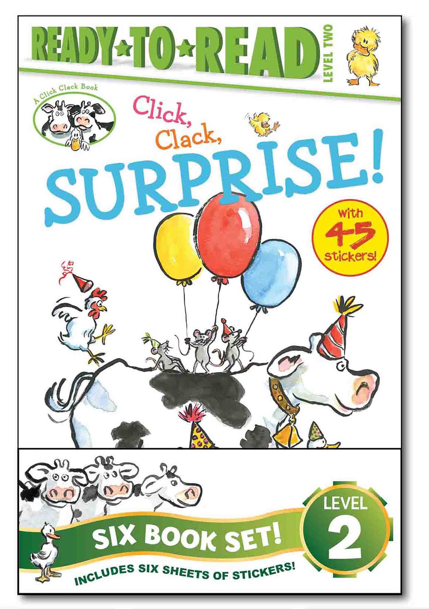 Click, Clack! Ready-to-Read Value Pack: Click, Clack, Moo; Giggle ...