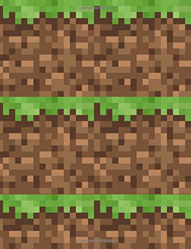 Pixel Art Survival Game Notebook for Boys: Composition Notebook for ...