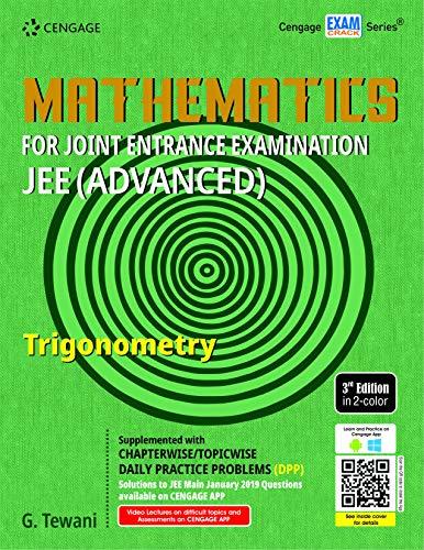MATHEMATICS FOR JEE ADVANCED : TRIGONOMETRY, 3RD EDITION [Paperback] G ...