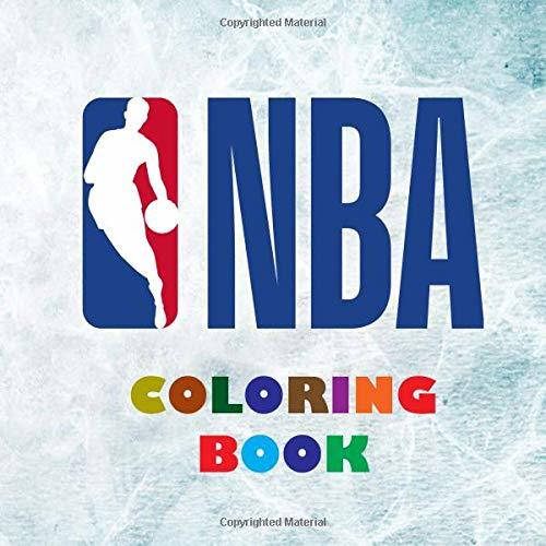 NBA Coloring Book: Super book containing every team logo from the NBA ...