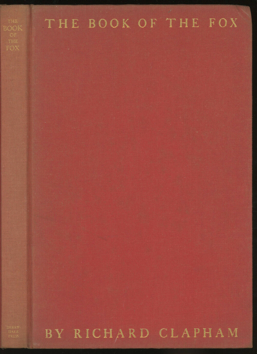 The Book of the Fox by Richard Clapham | Goodreads