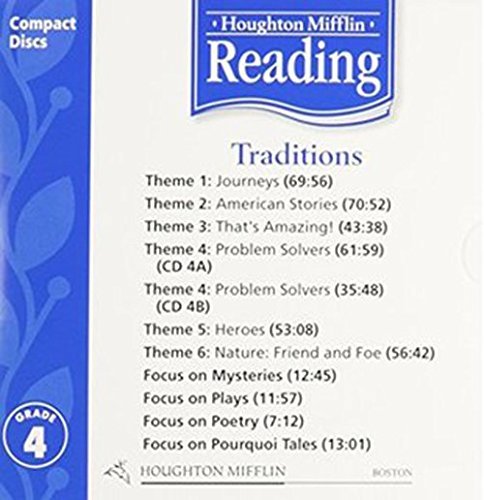 Reading Level 4: Anthology Audio Cd by Houghton Mifflin Company | Goodreads