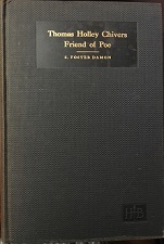 Thomas Holley Chivers, Friend of Poe by S. Foster Damon | Goodreads