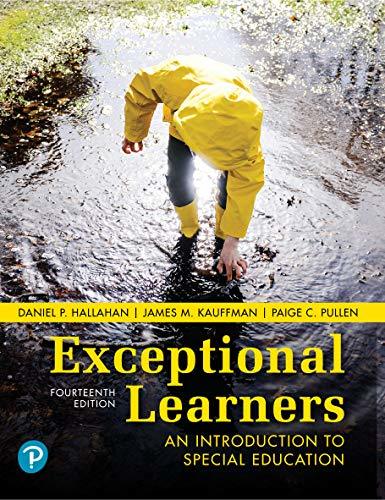 Exceptional Learners: An Introduction to Special Education by Hallahan ...