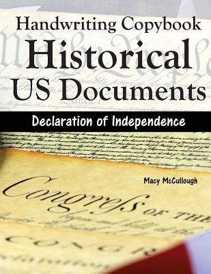 Handwriting Copybook: Historical US Documents: Declaration of ...
