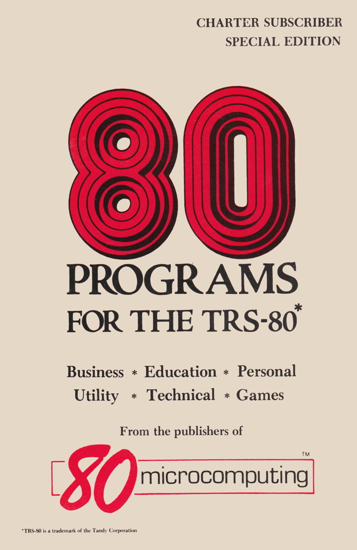 80 Programs for the TRS-80 by Jim Perry | Goodreads