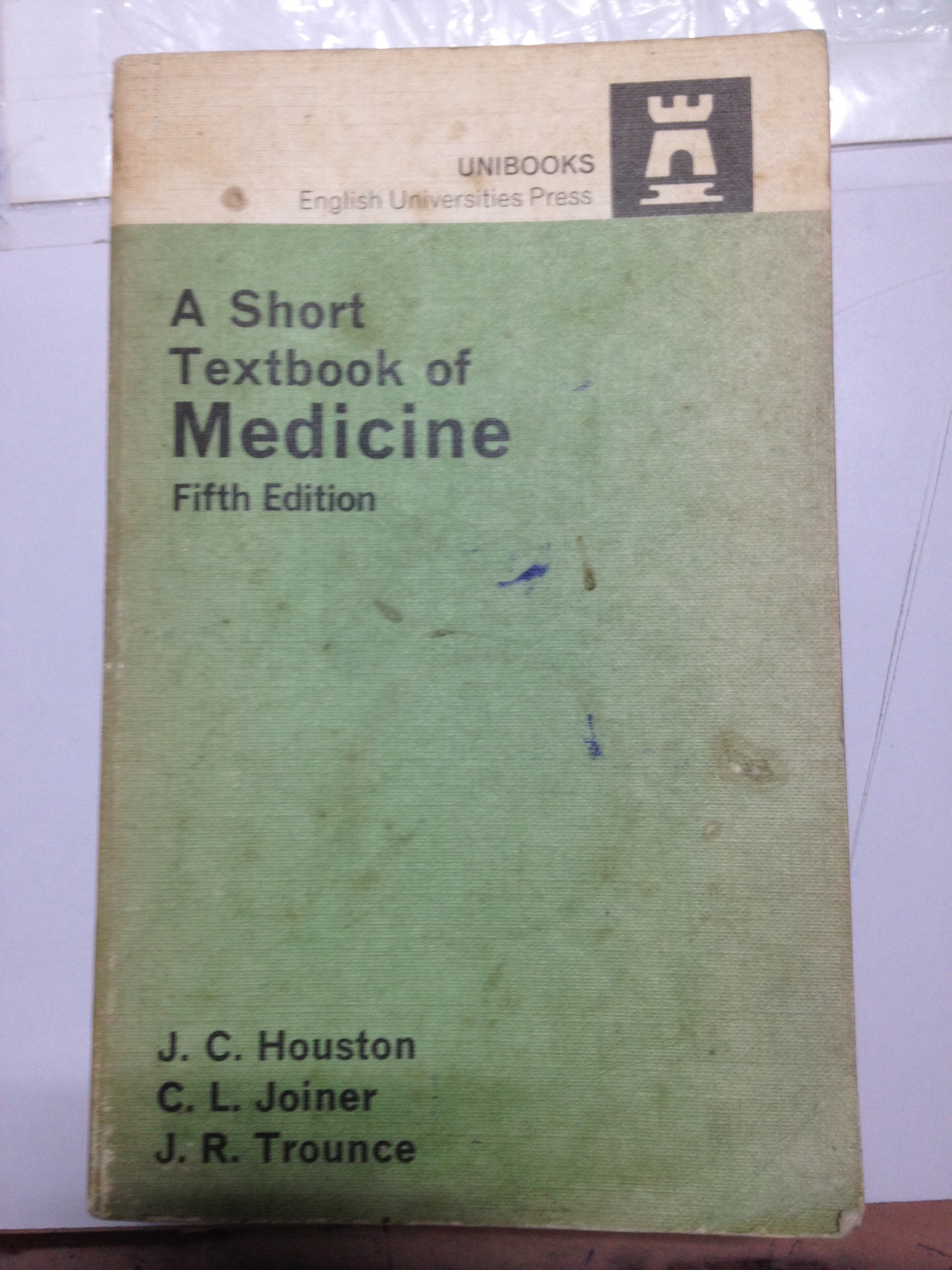 A short textbook of medicine by J.C. Houston | Goodreads