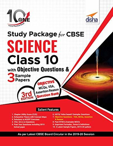 10 in One Study Package for CBSE Science Class 10 with Objective ...