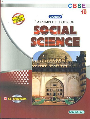 Candid A Complete Book of Social Science Class 10 - Vol. 1 by K.S ...