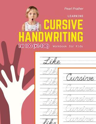 Learning Cursive Handwriting Workbook for Kids: Practice and review 1st ...