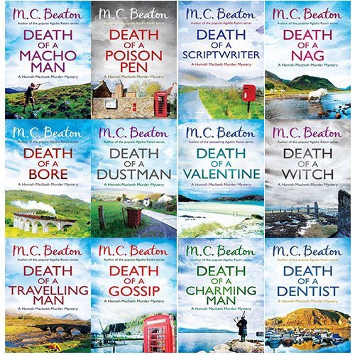 Hamish Macbeth Murder Mysteries 12 Books Set, Books 1, 9, 10, 11, 12 ...